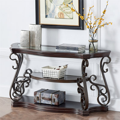 Astoria Grand Gracelyn 44 Console Table Wayfair